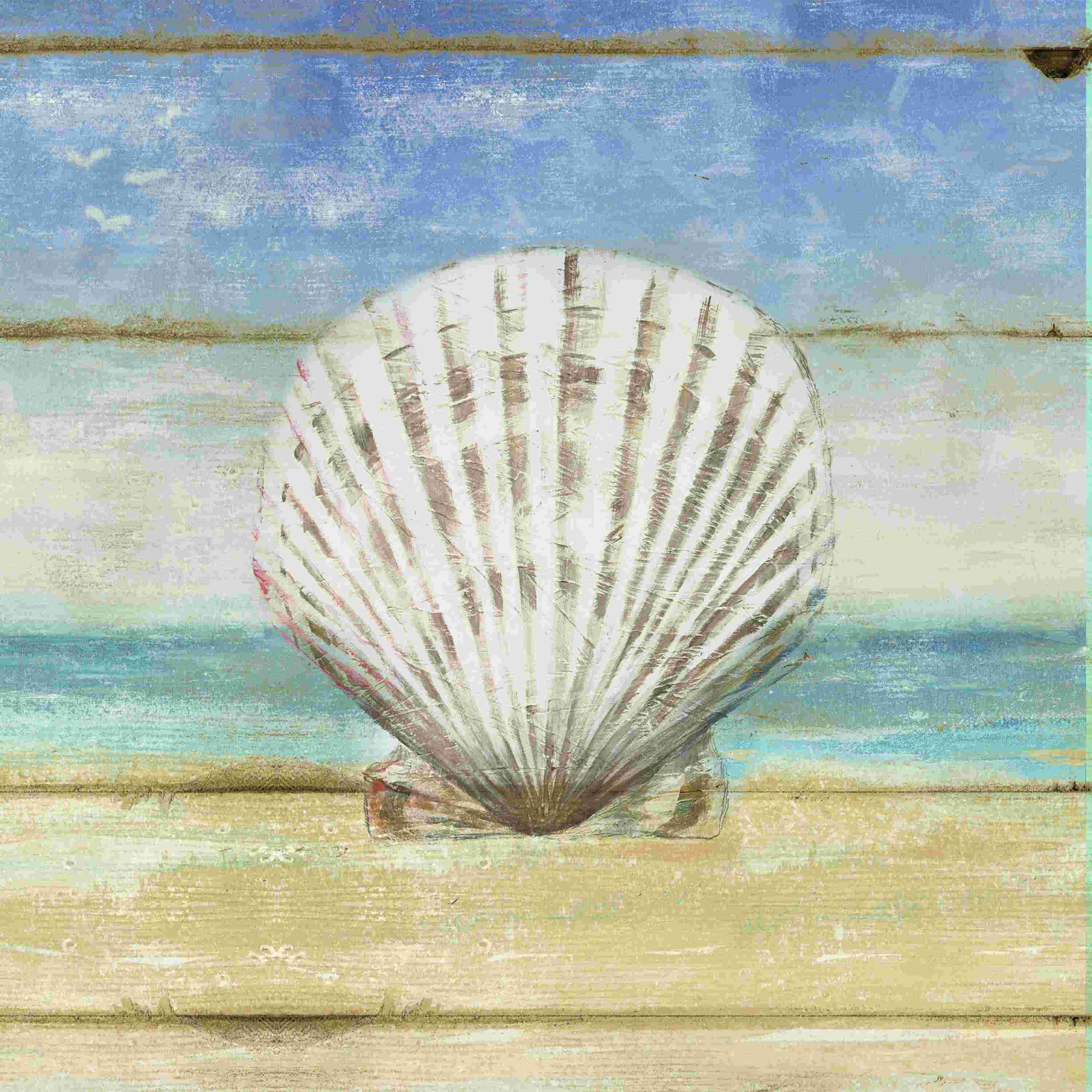 Highland Dunes Better At The Beach Clam Shell by - Textual Art on | Wayfair