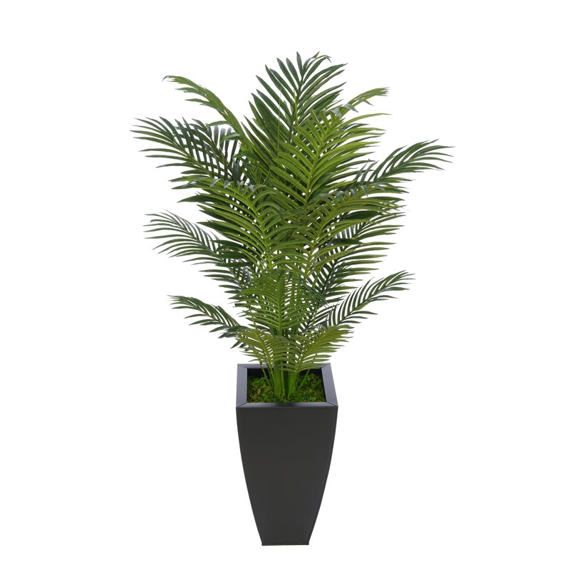 Bay Isle Home 36" Artificial Palm Tree on Decorative Vase & Reviews ...
