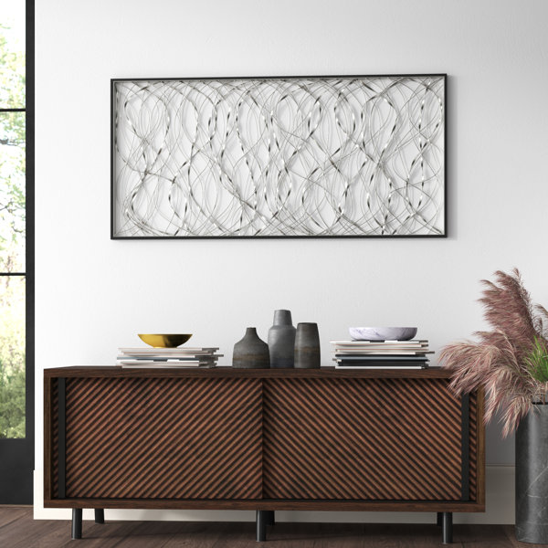 Silver-color-wall-decor | Wayfair