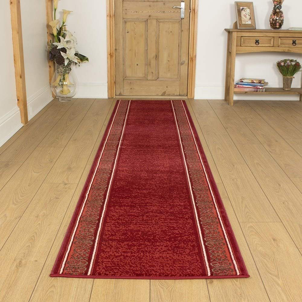 ClassicLiving Bankhead Tufted Red Hallway Runner Rug & Reviews ...
