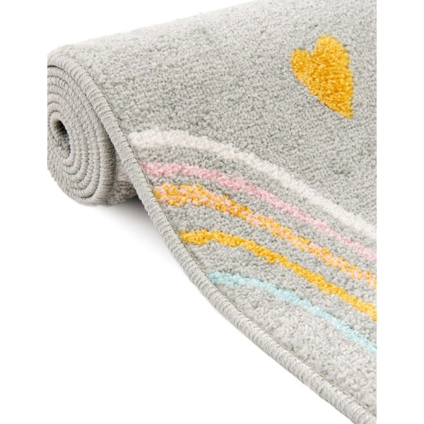Unique Loom Whimsy Kids Rainbow Rug & Reviews | Wayfair