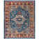 Charlton Home® Raabe Oriental Blue/Rose/Orange Area Rug & Reviews | Wayfair