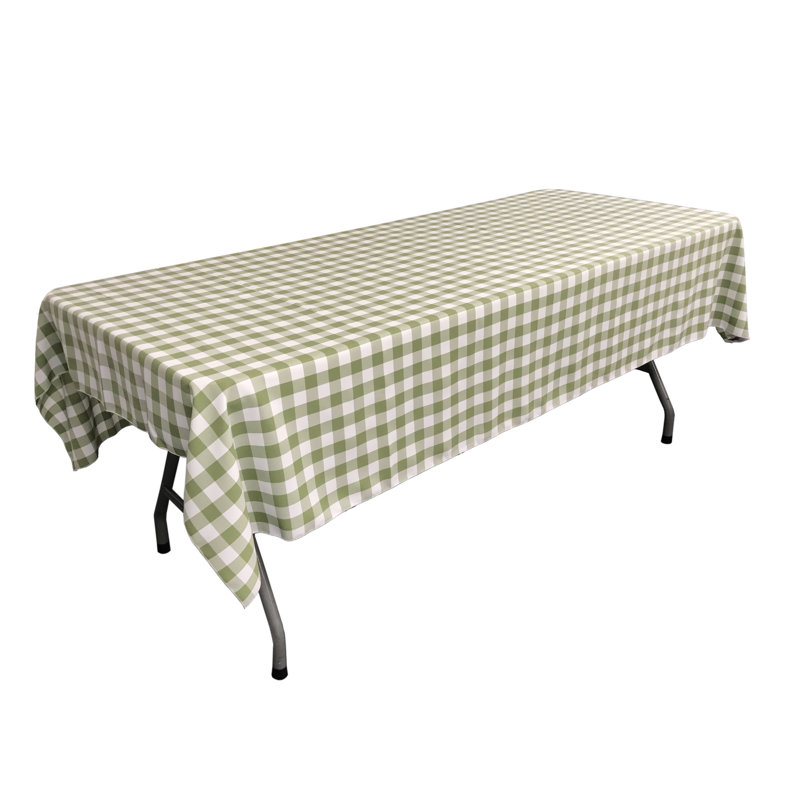 LA Linen Gingham Tablecloth & Reviews | Wayfair