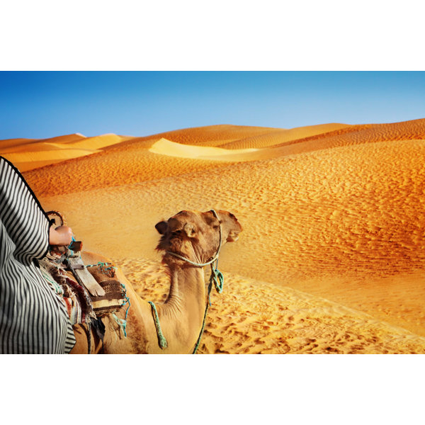 Ebern Designs Sahara Desert by - Wrapped Canvas Photograph | Wayfair