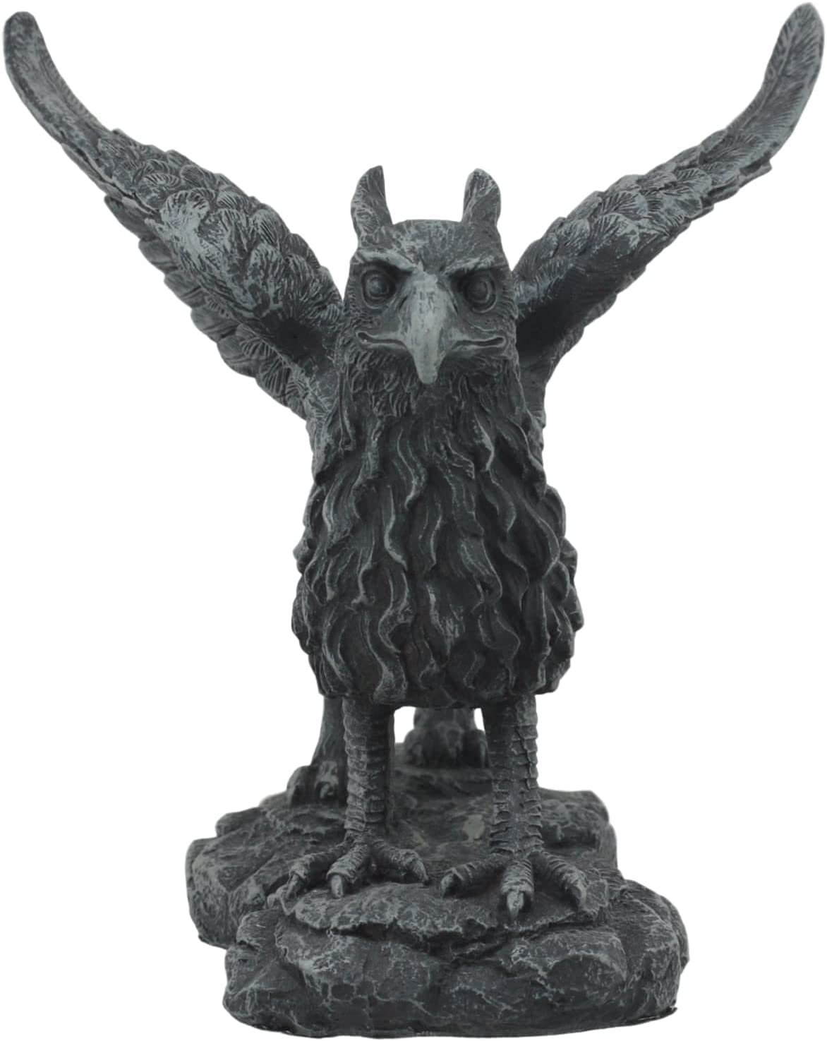 Trinx Dellen Gothic Stoic Royal Winged Griffin Gargoyle Figurine | Wayfair