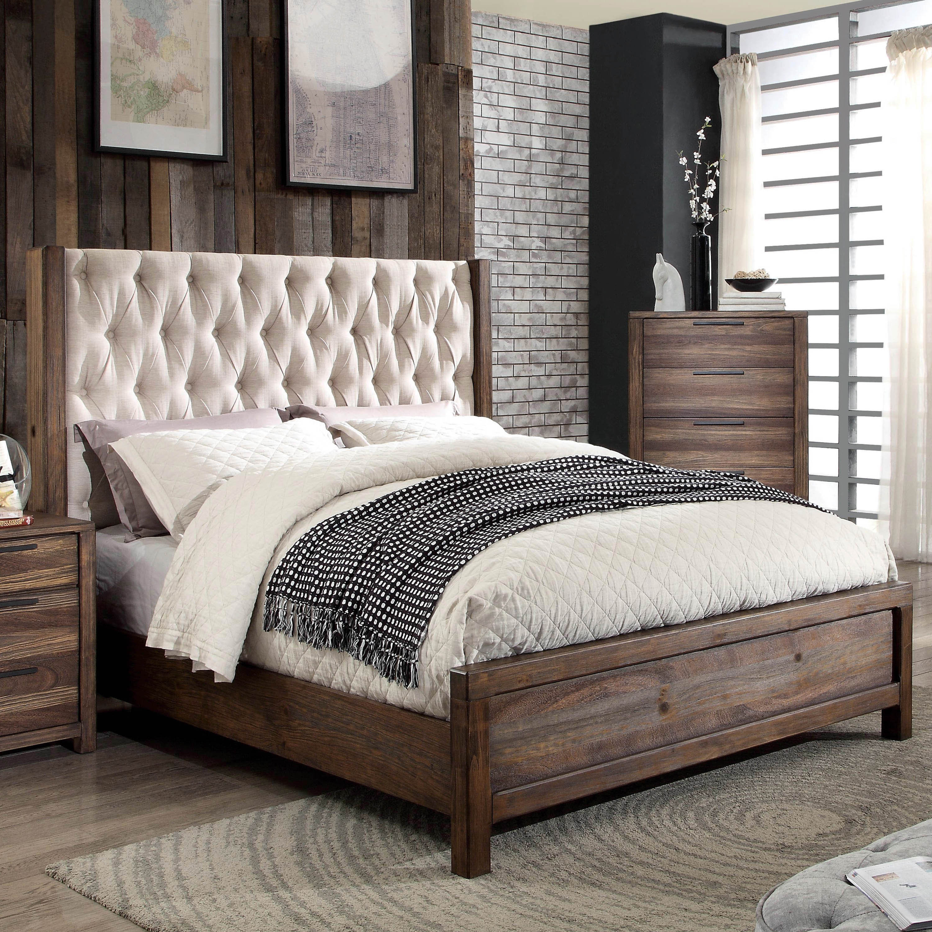 Loon Peak® Desmoke Upholstered Bed & Reviews | Wayfair
