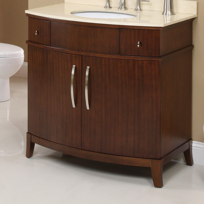 DECOLAV Alexandra 36" Bathroom Vanity Base Only | Wayfair