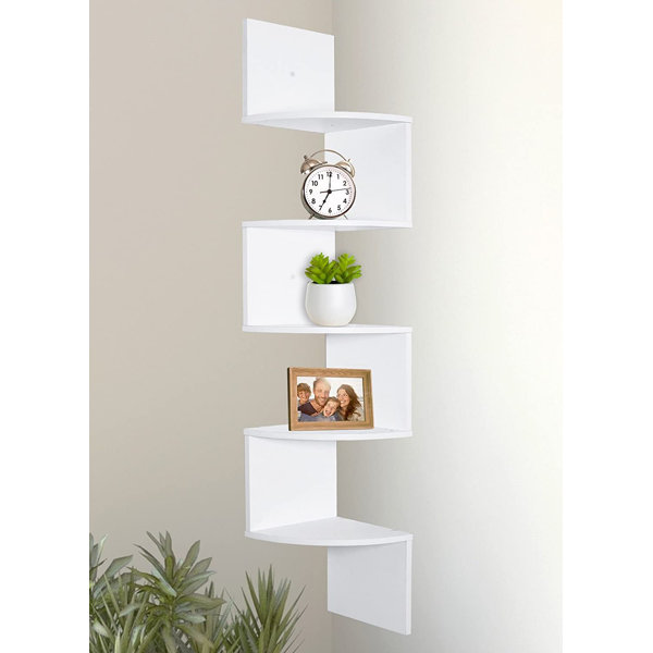 Latitude Run® 5 Piece Square Corner Shelf | Wayfair.ca