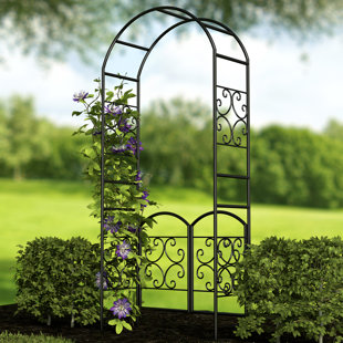 Garden Arches With Gate You'll Love | Wayfair.co.uk