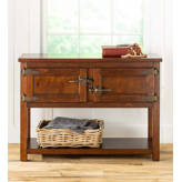 Plow & Hearth Deep Creek 30'' Tall Solid Wood End Table & Reviews | Wayfair