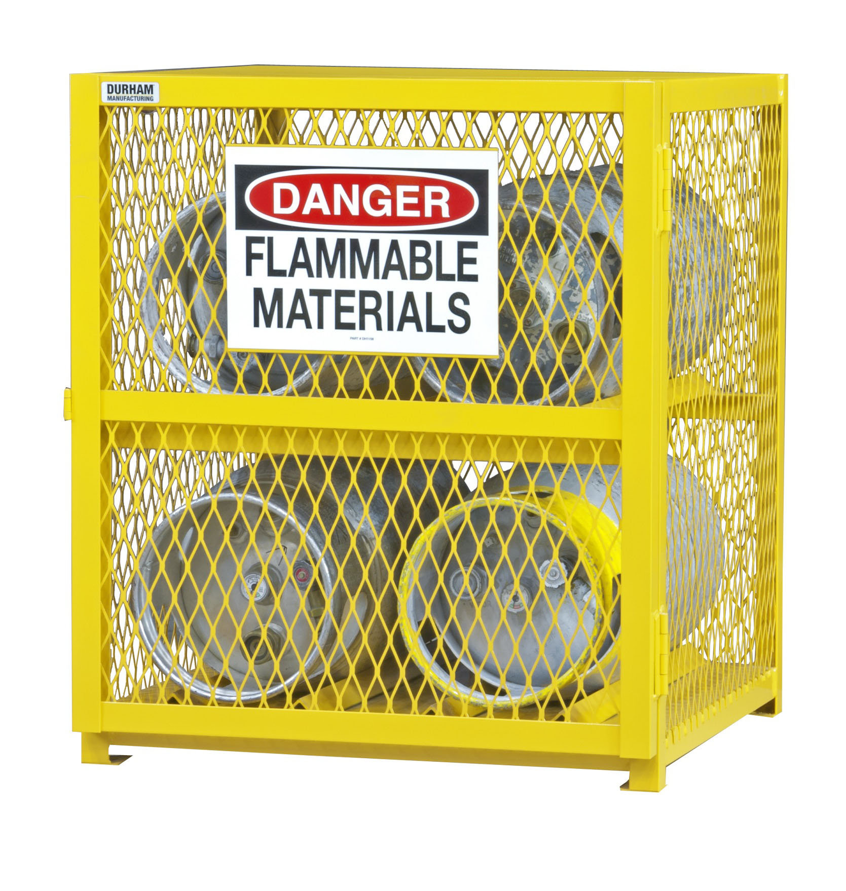 Durham Manufacturing 35" H x 30" W x 30" D Horizontal Cylinder Storage ...