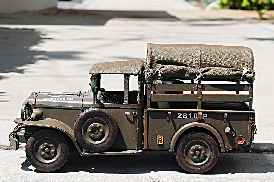 17 Stories Vintage Dodge M42 Command Model Truck & Reviews | Wayfair