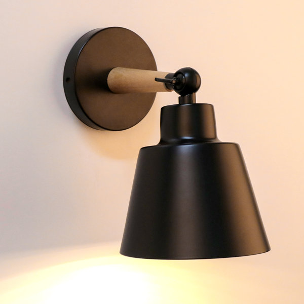 Longshore Tides Helsinki 1 - Light Black Armed Sconce | Wayfair