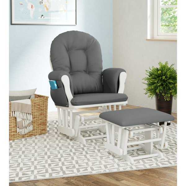 Glider Rocker With Ottoman | Wayfair