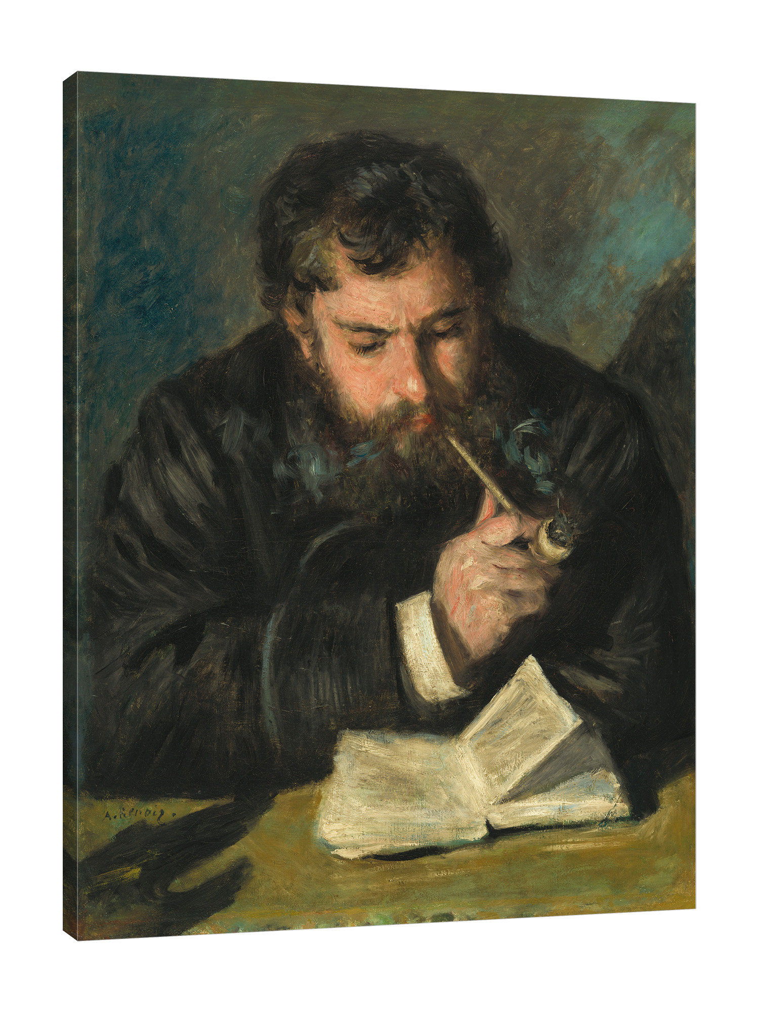 Red Barrel Studio® Claude Monet Aguste Renoir by Claude Monet - Wrapped ...