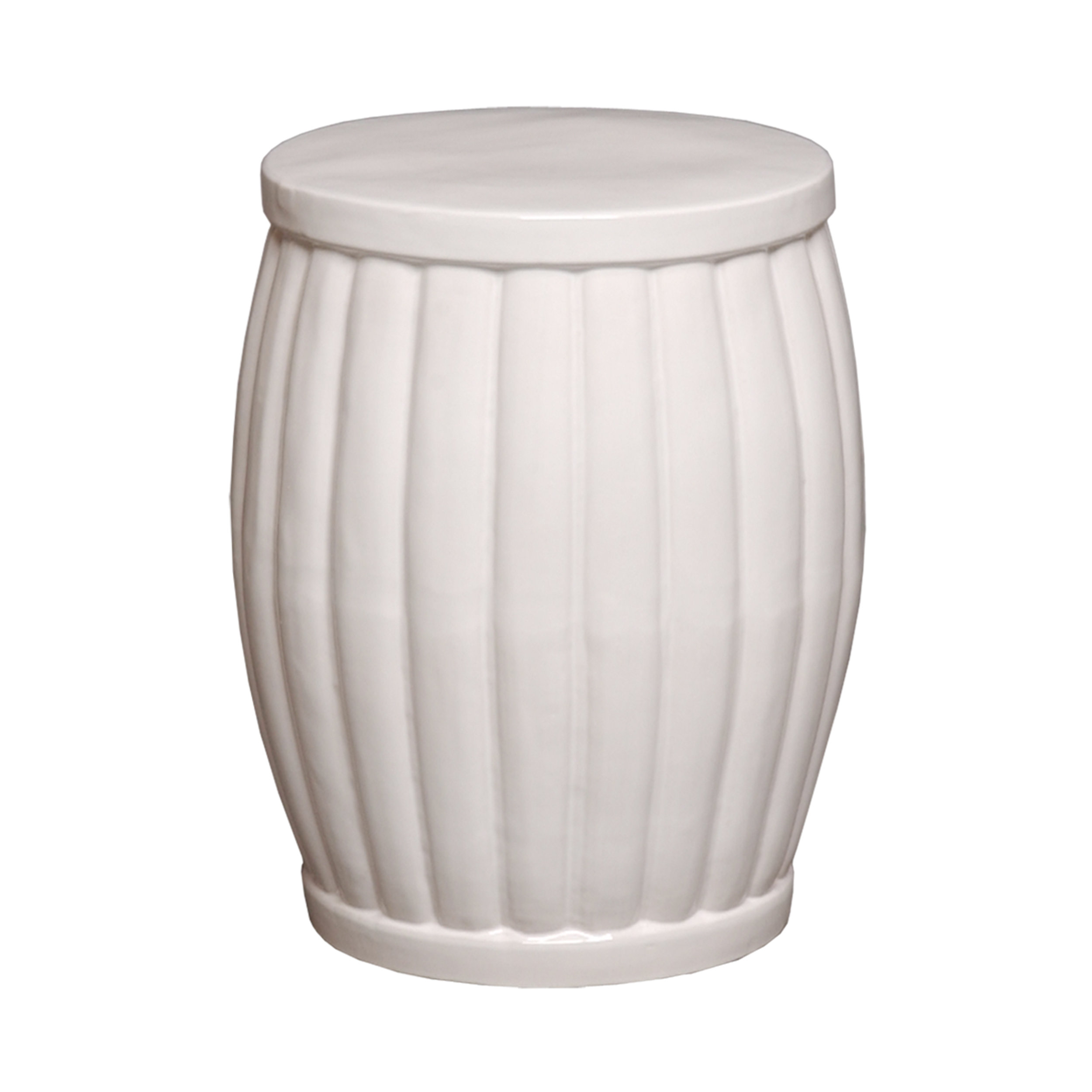 Emissary 18.5'' Tall Ceramic Garden Stool & Reviews | Wayfair