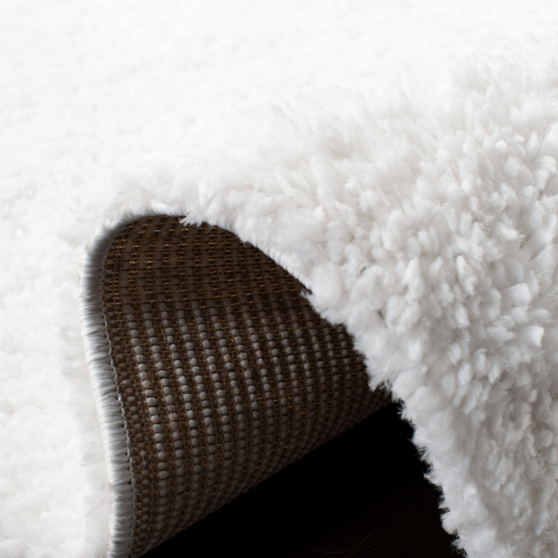 Wade Logan® Jiang Performance White Rug & Reviews | Wayfair