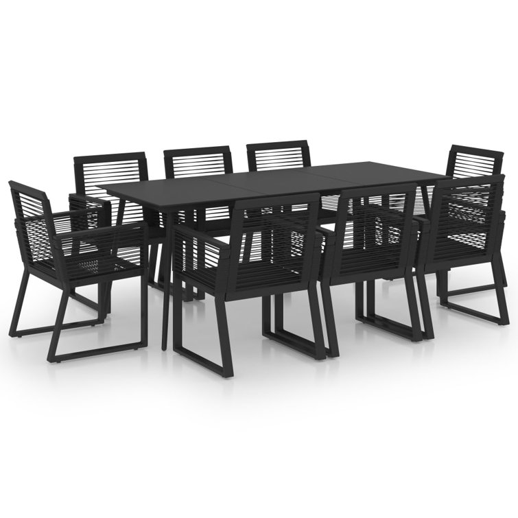 Ebern Designs Azil Specialty 8 - Person 190Cm Long Dining Set | Wayfair ...