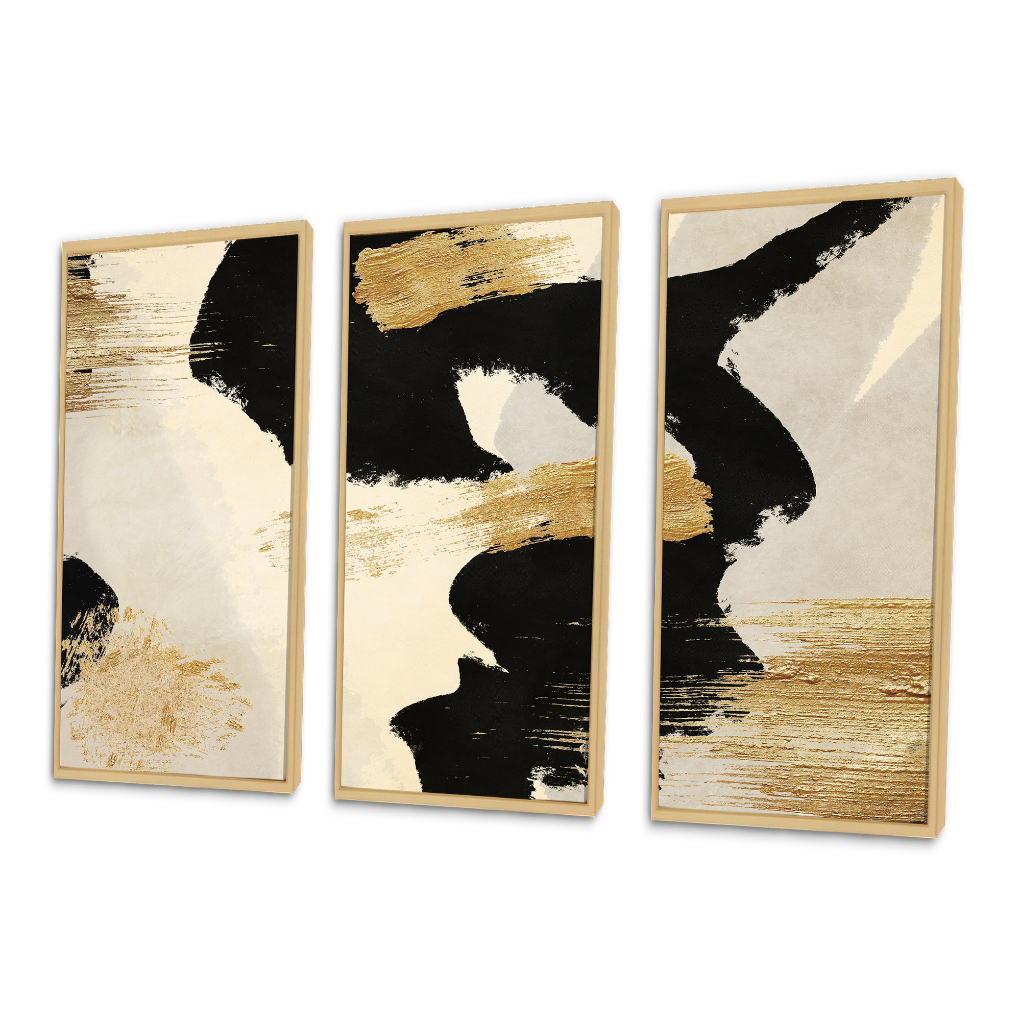 DesignArt 3 Piece Print Set on Canvas | Wayfair