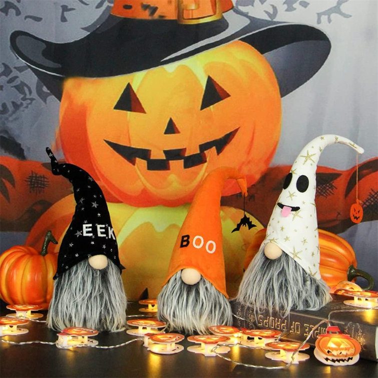 Artechworks 3 Piece Halloween Gonk Figurine Set | Wayfair.co.uk