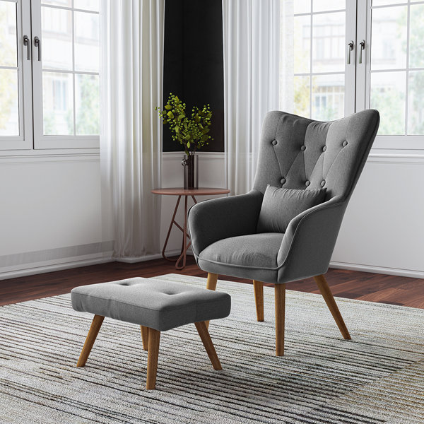 Avianna Upholstered Wingback Chair | Wayfair.co.uk