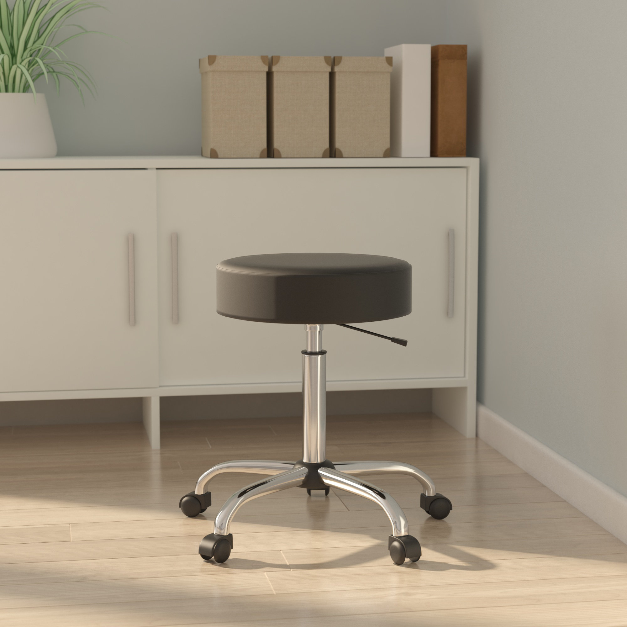 Symple Stuff Kathie Height Adjustable Medical Stool & Reviews | Wayfair