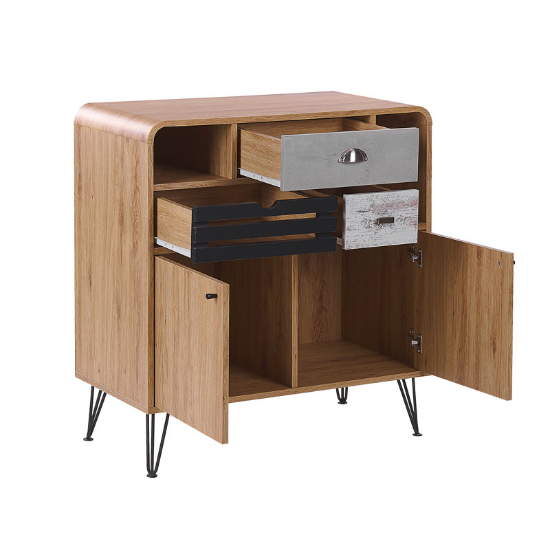 Ebern Designs Stateburg 80Cm Wide 3 Drawer Sideboard & Reviews ...