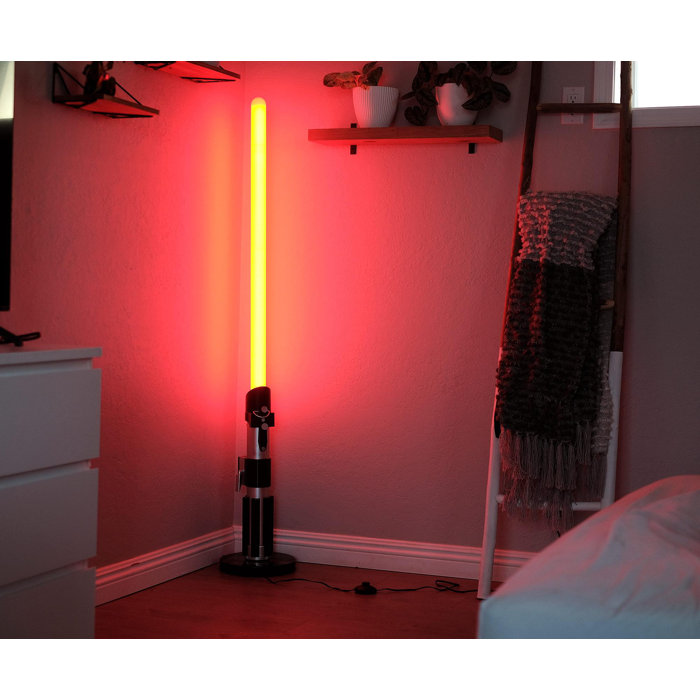 Ukonic Star Wars Darth Vader Lightsaber Lighted Art Glass Novelty Light ...