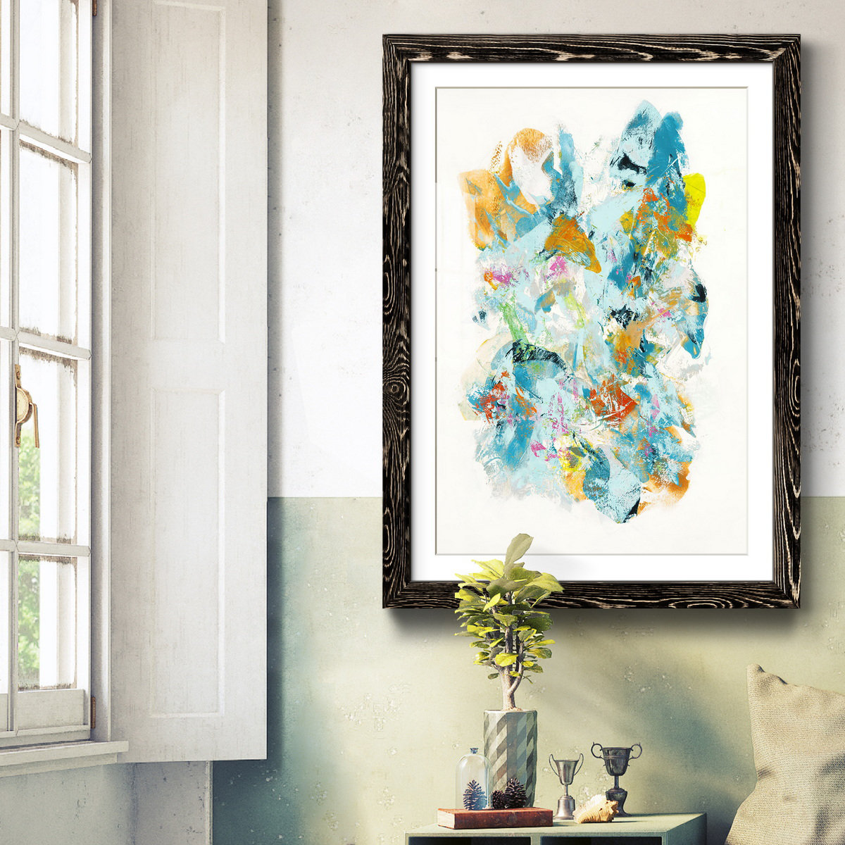 Wrought Studio Metallica - Picture Frame Print | Wayfair