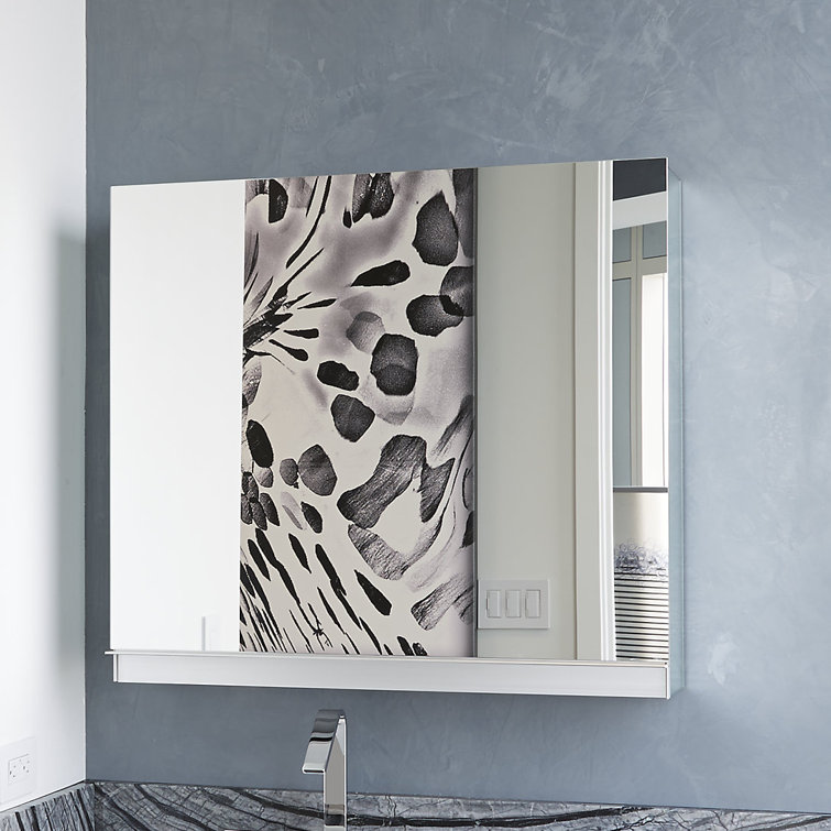 Robern Uplift Series Recessed Frameless Medicine Cabinet with 6 ...