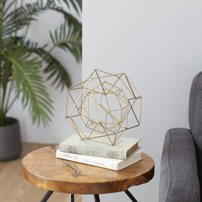 CosmoLiving by Cosmopolitan Metal Wire Sphere Sculpture & Reviews | Wayfair