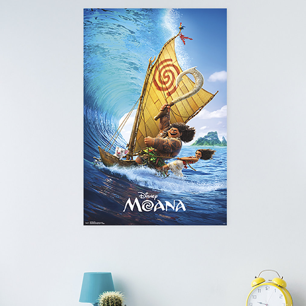 Trends International Moana - Wave Paper Print - Wayfair Canada