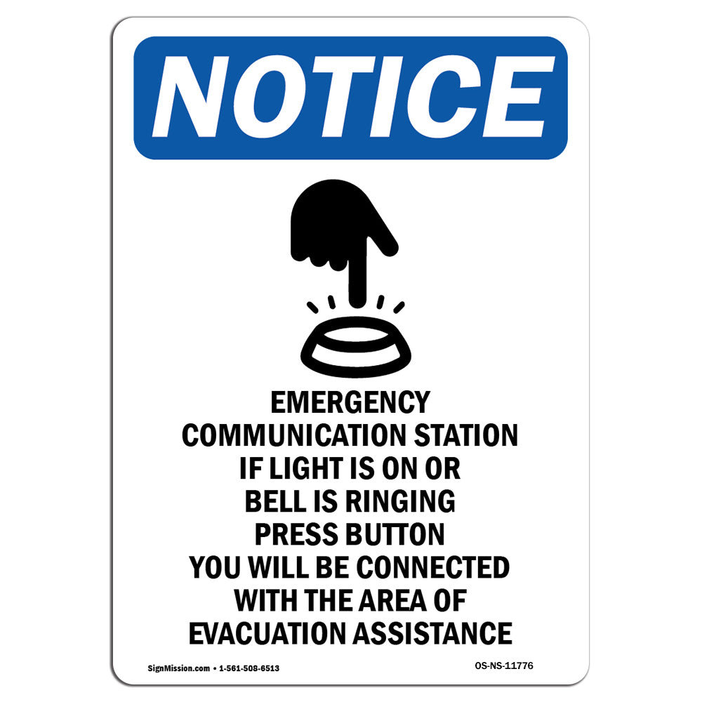 SignMission Emergency Communication Sign | Wayfair