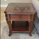 Hooker Furniture Brookhaven 24'' Tall Solid Wood End Table with Storage ...