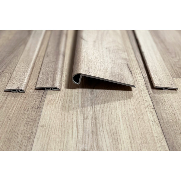 Majesta Vinyl 0.2" Thick x 1.75" x 94" Length Threshold / End Cap in ...