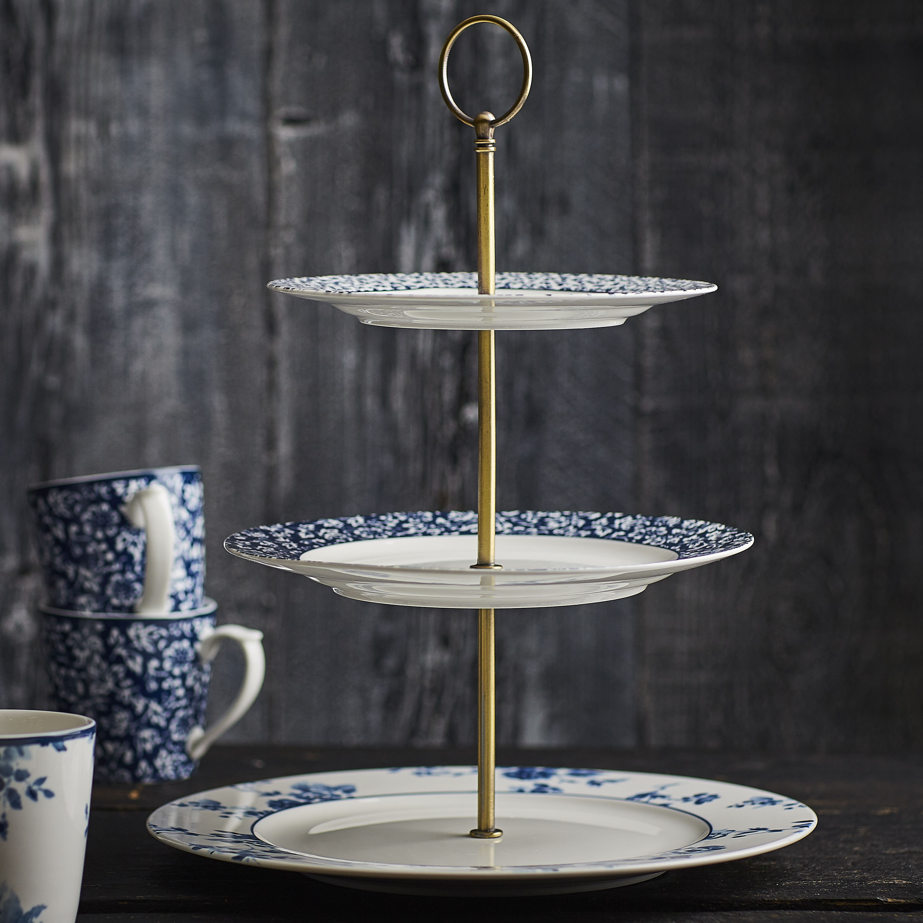 Laura Ashley Bone China Tiered Stand | Wayfair