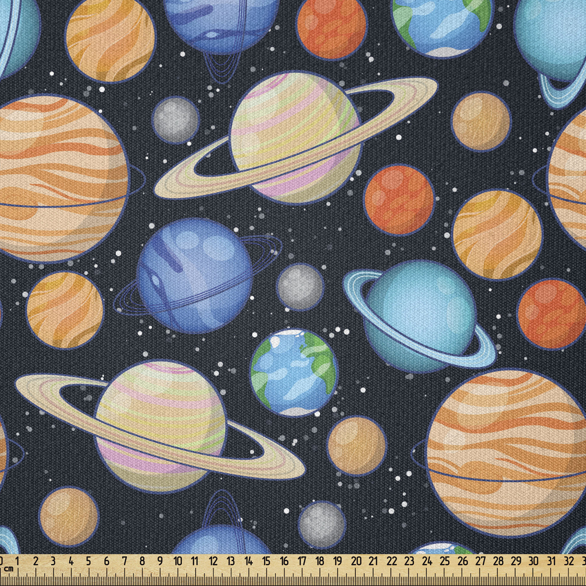 East Urban Home Ambesonne Galaxy Fabric By The Yard, Galaxy Space Art ...