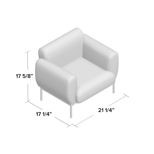 Blu Dot Puff Puff Lounge Chair & Reviews | Wayfair