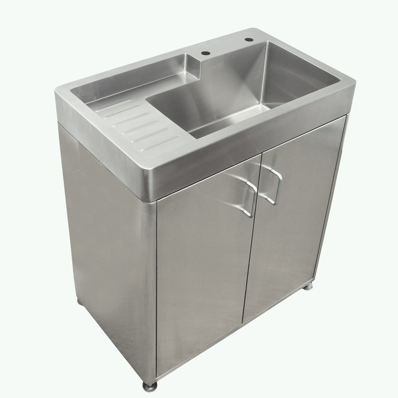 Whitehaus Collection 33" L x 20" W Free Standing Laundry Sink | Wayfair