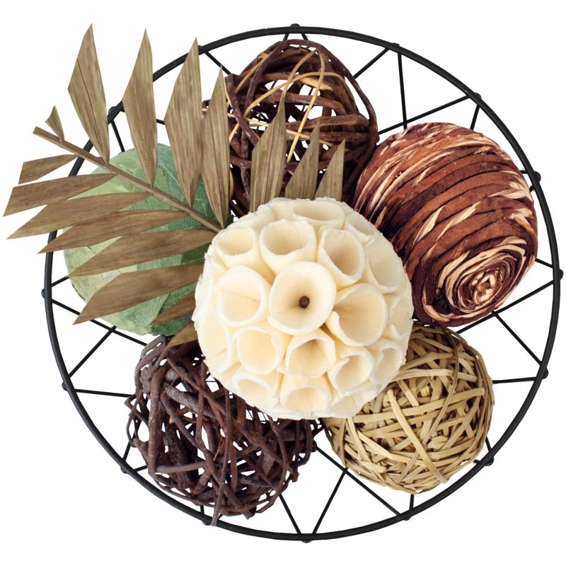 Red Barrel Studio Decorative Balls For Centerpiece Decorative Bowl ...