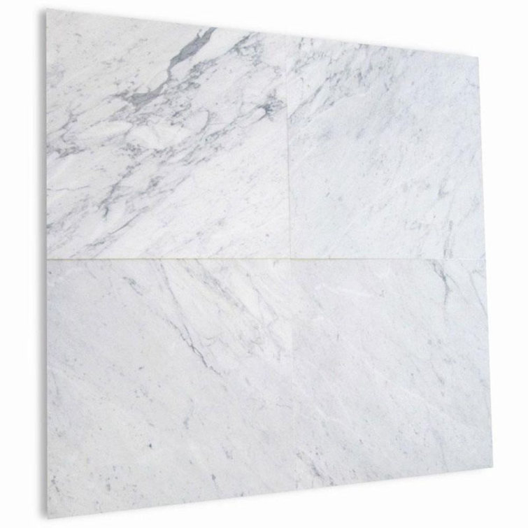 Tile & Mosaic Depot 24" x 24" Marble Marble Look Wall & Floor Tile ...