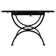 Rosalind Wheeler Ruark Extendable Wrought Iron Dining Table | Wayfair.co.uk