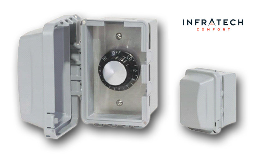 Infratech INF Surface Mount Waterproof Control Thermostat | Wayfair