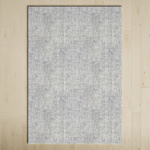 Pewter-wool-rug | Wayfair