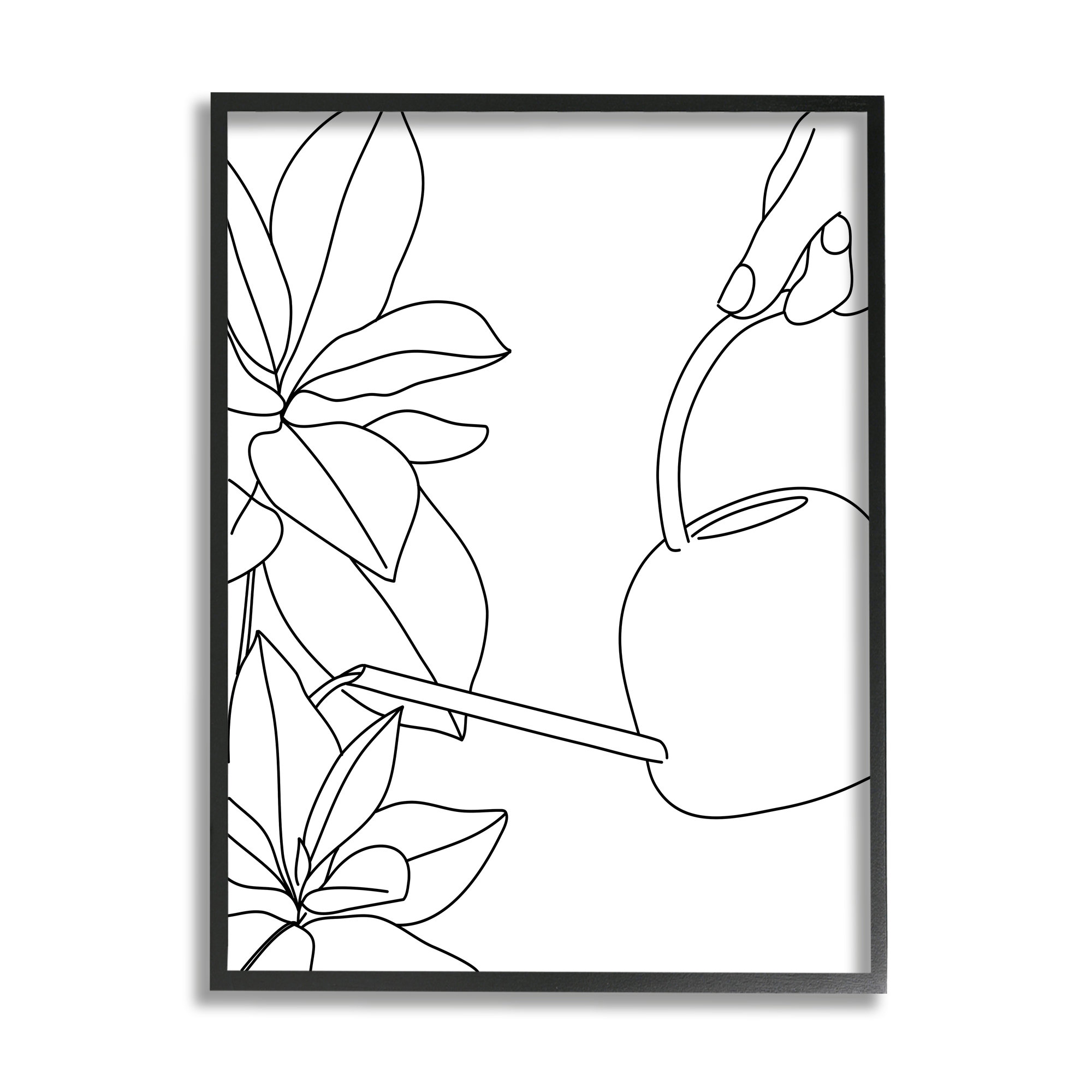 Stupell Industries Watering Can And Spring Florals Modern Minimal ...