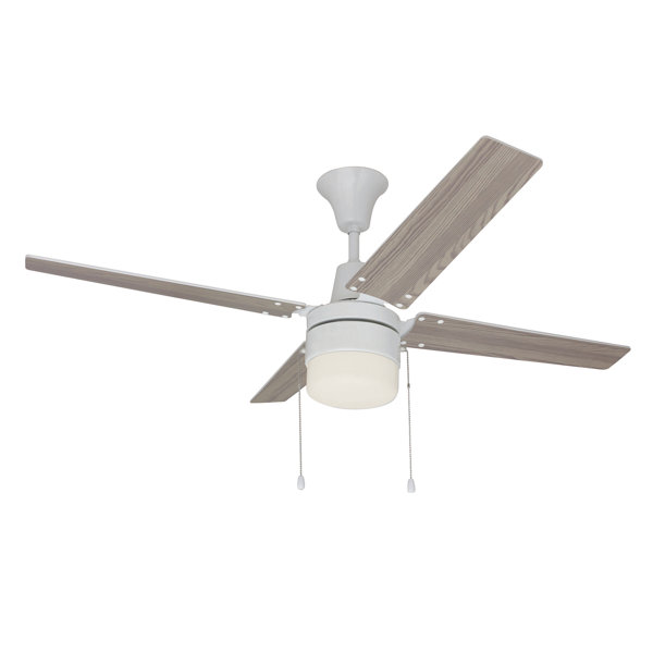 Union Rustic 48'' Kamthe 4 - Blade LED Standard Ceiling Fan with Pull ...