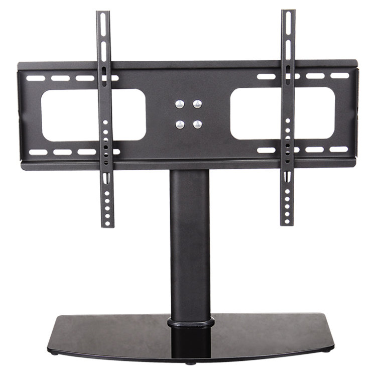 Symple Stuff Table Top Unit Fixed Floor Stand Mount for 32"-50 ...