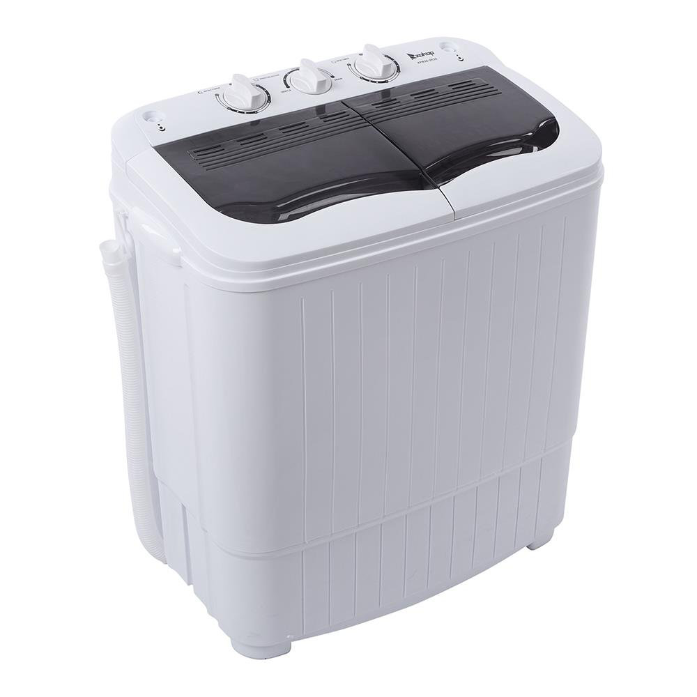 Winado Portable Mini Washing Machine Twin Tub Compact Laundry Machine ...
