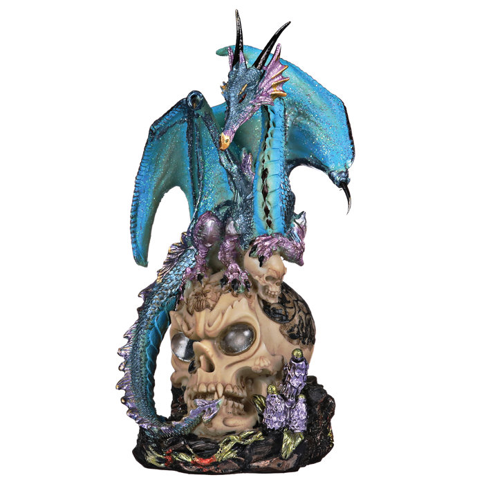 Design Toscano Dragon Assassin Illuminated Figurine & Reviews | Wayfair