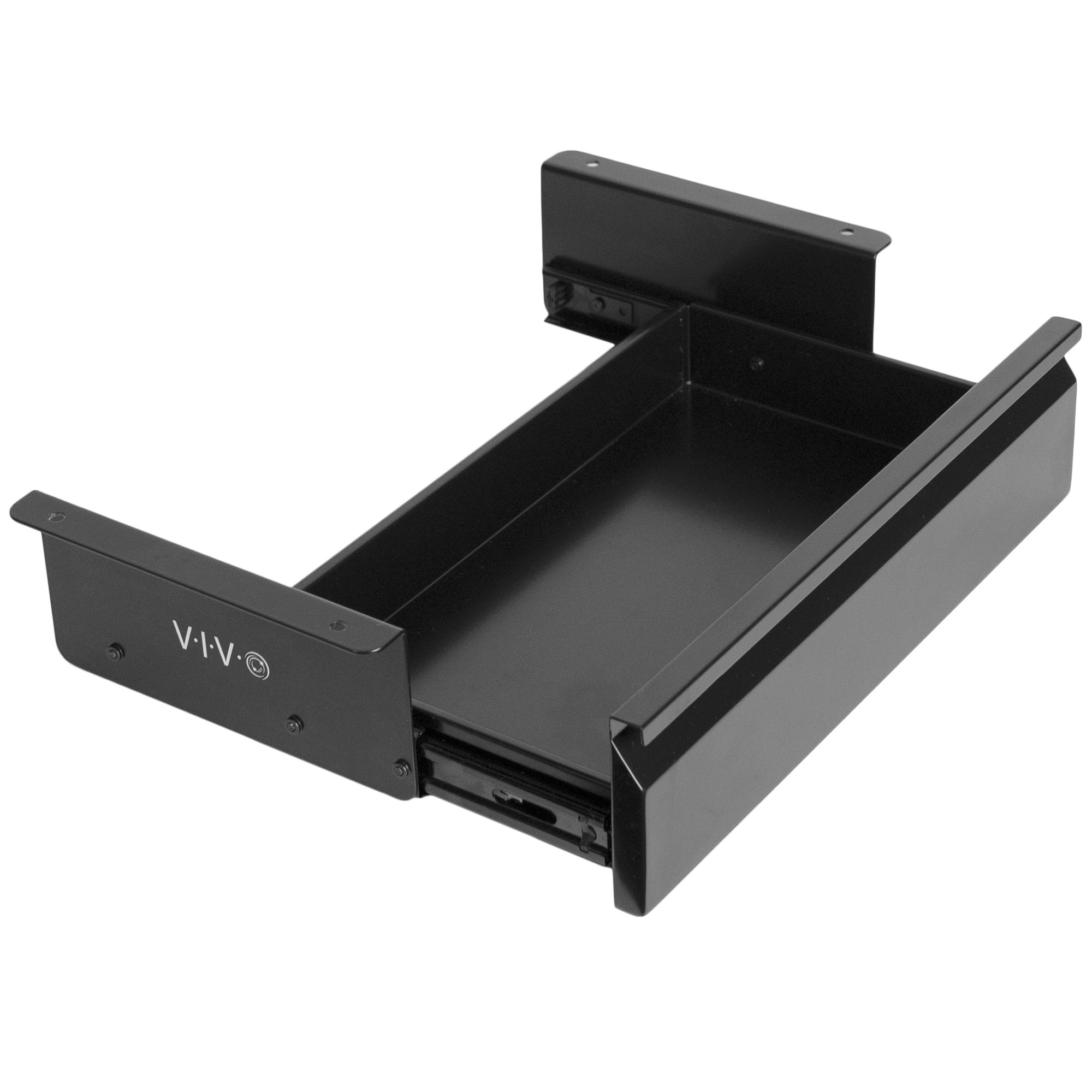 VIvo Black Pull Out Under Desk Drawer without Shell | Wayfair